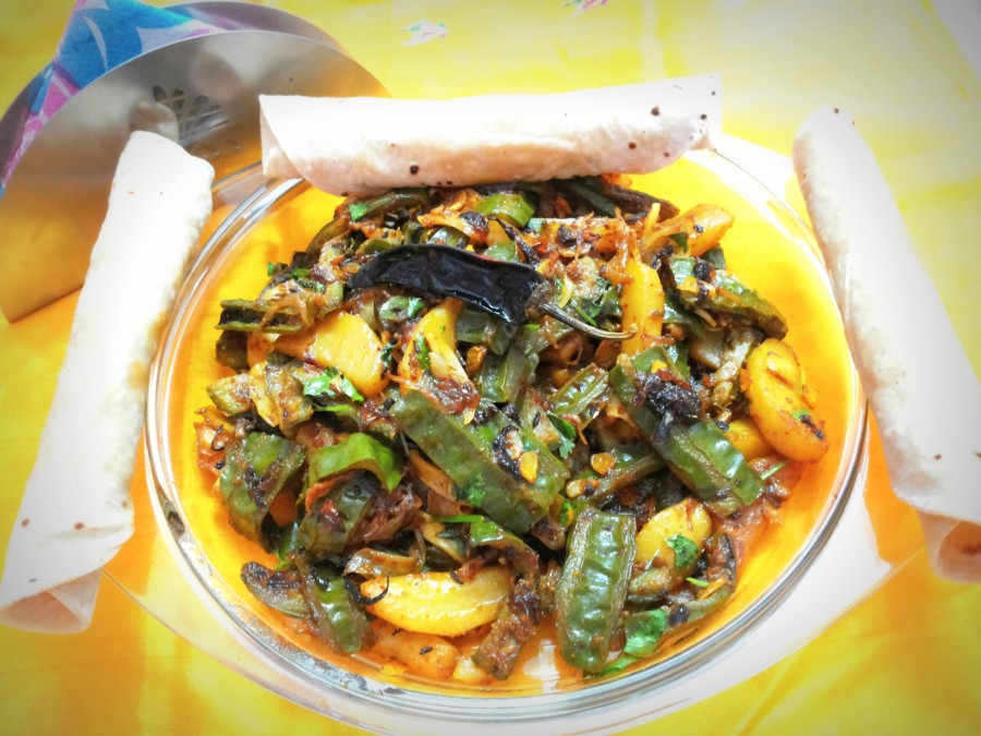 Ridge gourd dry – Indian Cooking Manual