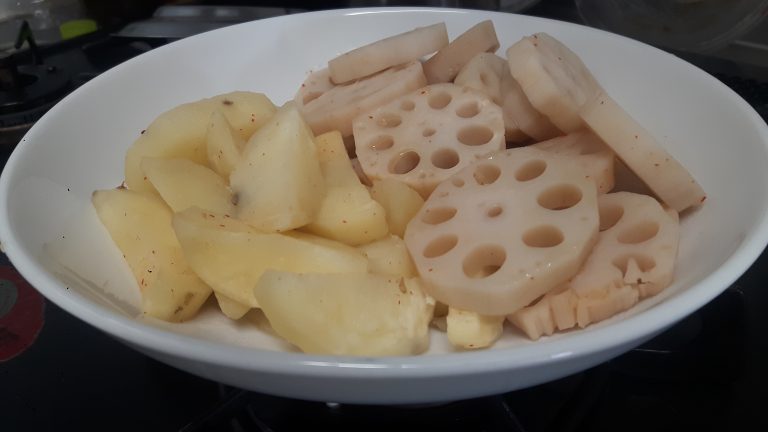 Achari Kamal kakdi/kakari (lotus stem) – Indian Cooking Manual