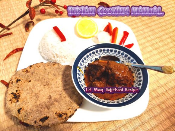 Lal Maas Rajasthani Recipe (Mutton in Red Spicy Gravy) – Indian Cooking ...