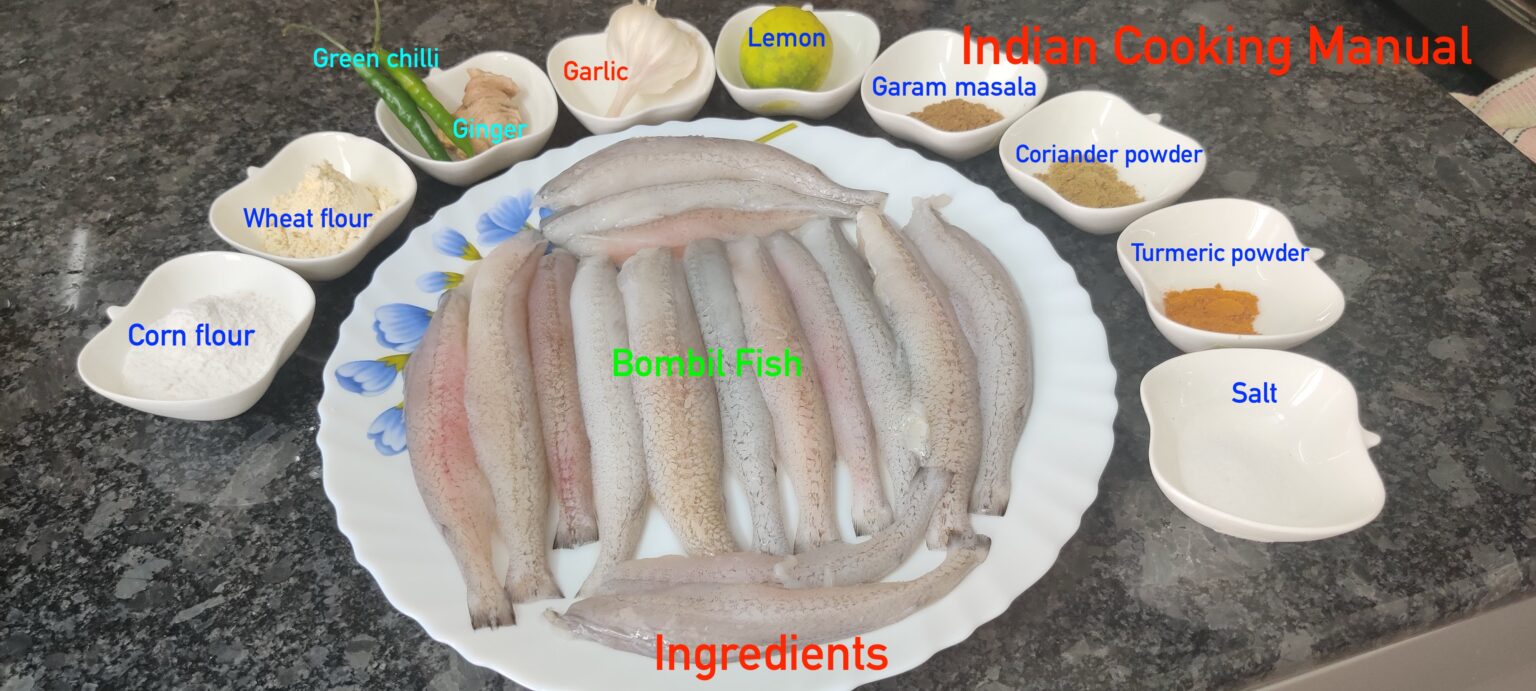Bombil Fish (Bombay Duck) Fry – Indian Cooking Manual
